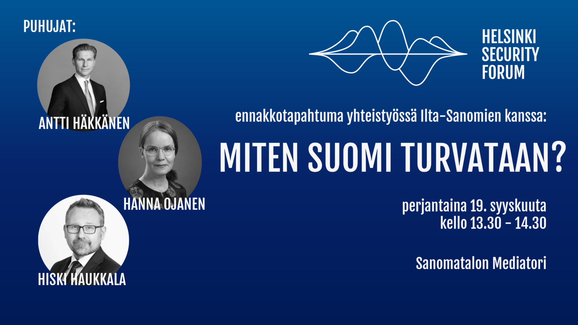 Helsinki Security Forum 2025 Report – Helsinki Security Forum